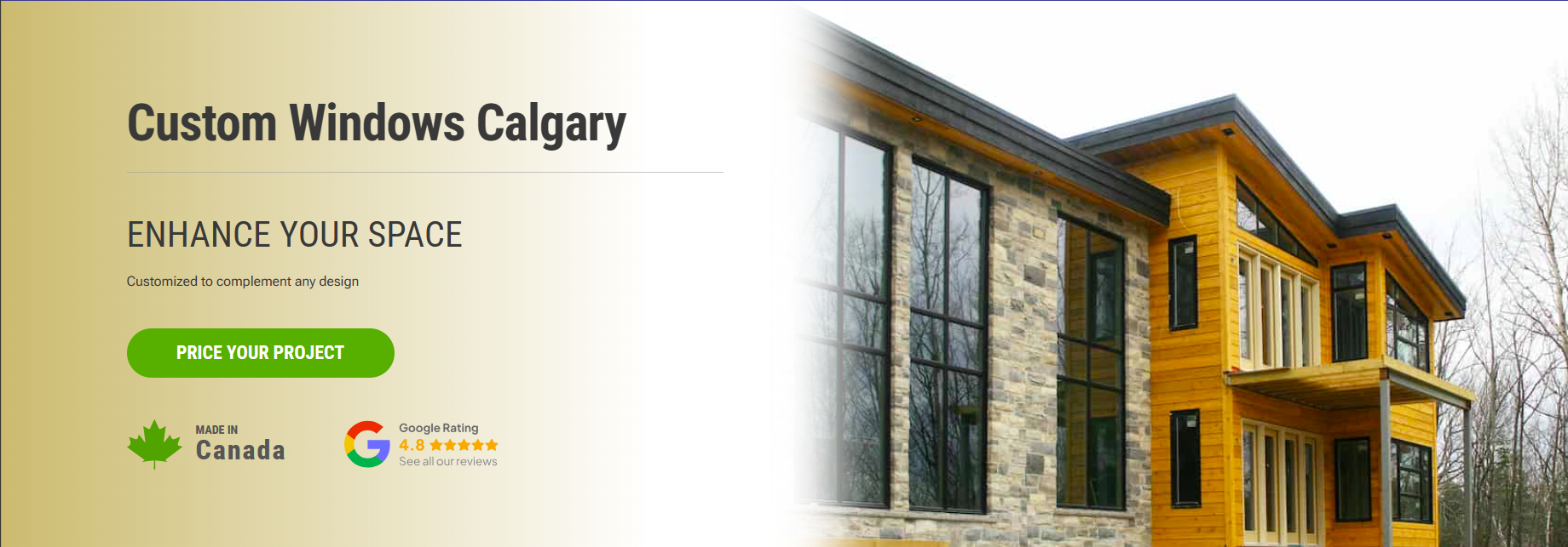 Custom Windows in Calgary and Edmonton: Your Vision, Our Expertise